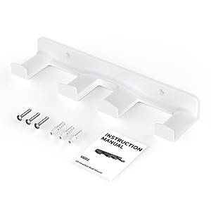 SOKUSIN VR Wall Mount - Storage Stand Holder Hook for Meta/Oculus Quest 3/2/Quest/Rift/ Rift S/PSVR 2/Valve Index/ HTC Vive/HP Reverb G2/Playstation VR Headsets, Gaming Controller Hanger Space Saving