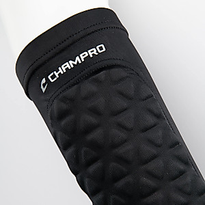 Champro TRI-FLEX Forearm Pad (Black, Small)