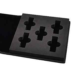 Black Leather Flash Drive case with Personalized LOGO for Wedding Photographer Client Gift , USB Case packing (No Logo Imprint)