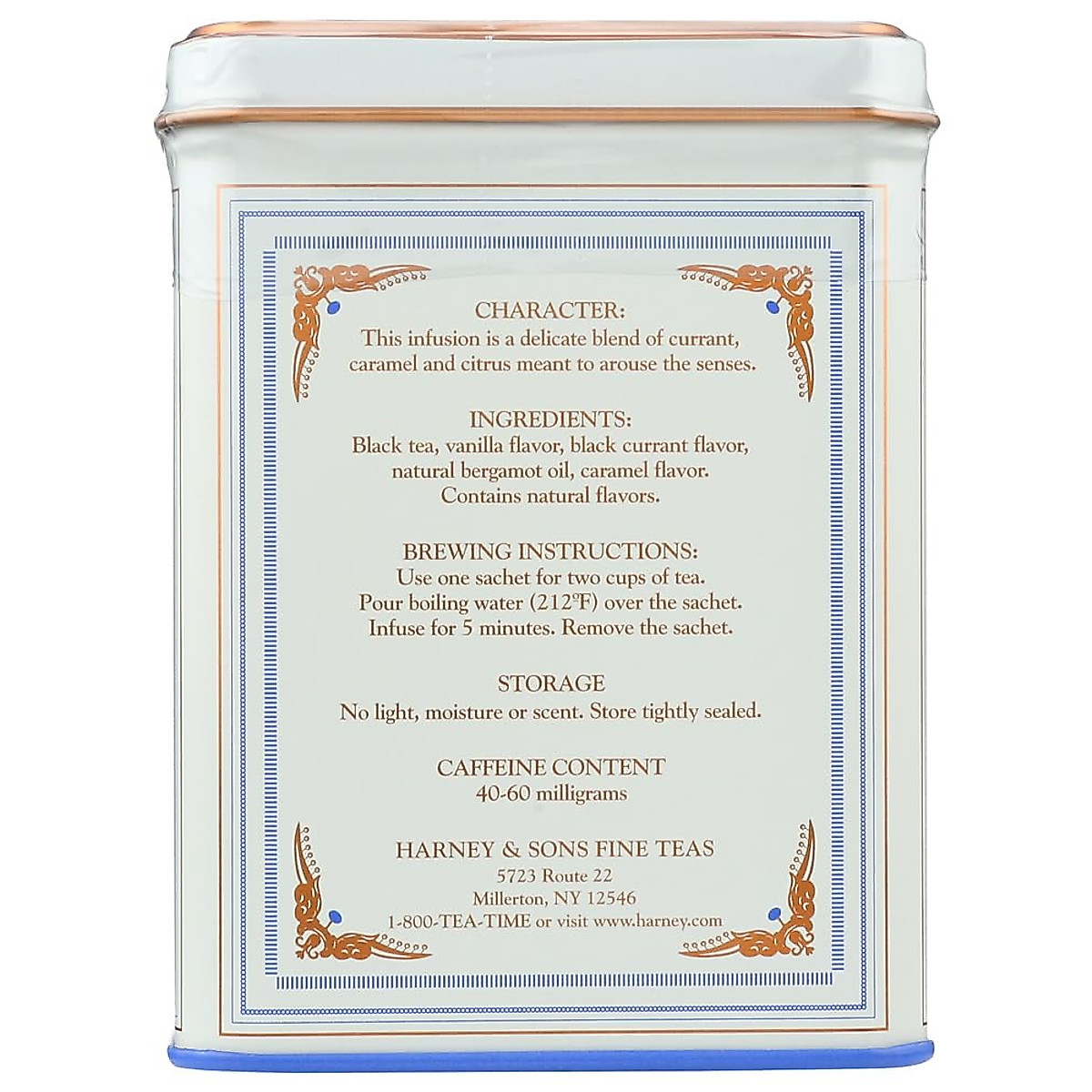 Harney & Sons, Paris Tea, 20 Tea Sachets, 1.4 oz (40 g)