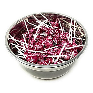 Red Raspberry Tootsie Pops Bulk Candy 100 Count Lollipops Suckers Variety Value Pack Aprox. 4.5 lbs (72 Oz)