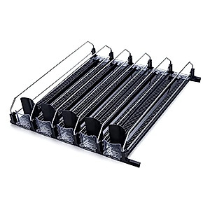 Rumia Drink Organizer for Fridge, Self-Pushing Soda Can Organizer for Refrigerator 3ROW