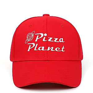 YUNXIBASECAP Pizza Planet Hat Baseball Cap Embroidery Dad Hat Aadjustable Cotton Adult Sports Hat Unisex