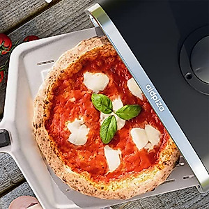 aidpiza Pizza Oven Outdoor 12" Wood Fired Pizza Ovens Pellet Pizza Stove for Outside, Portable Stainless Steel Pizza Oven for Backyard Pizza Maker Portable Mobile Outdoor Kitchen