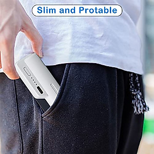 Saqico Battery Pack for Oculus Quest 2, 5000mAh Head Strap Battery Pack Compatible with Oculus/Meta Quest 2 Lightweight and Portable VR Extend Power Accessories for Extra 2-4H Playtime