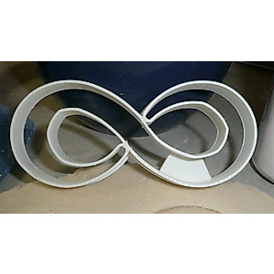 INFINITY SYMBOL NEVER ENDING LOVE MATH PHYSICS COOKIE CUTTER MADE IN USA PR2157