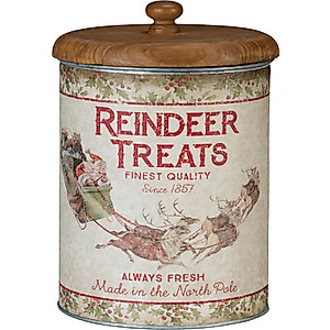 Primitives by Kathy Reindeer Treats Canister- 1 Container