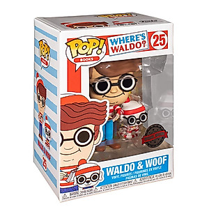 Funko POP! Where's Waldo - Waldo w/Dog Vinyl Figure 10 cm