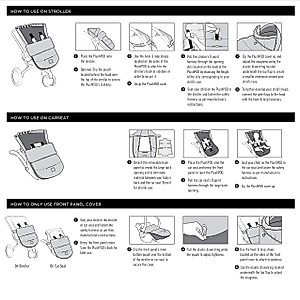 7AM Enfant Universal Stroller Footmuff - Water Repellent Winter Bunting Bag for Strollers & Car Seats, Soft Micro-Fleece & Plush Lined Stroller Footmuff for Baby Boy & Girl | TundraPOD