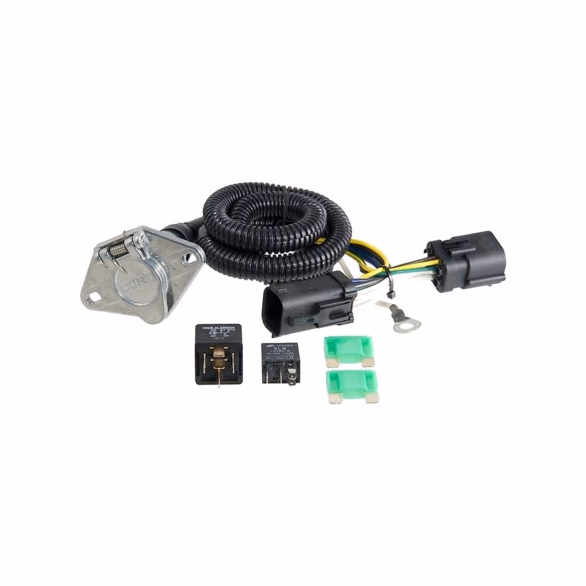 CURT 55528 Vehicle-Side Custom 4-Pin Trailer Wiring Harness, Fits Select Hyundai Tucson , Black