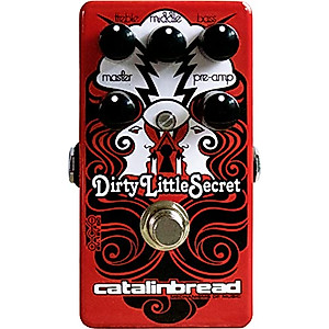 Catalinbread Dirty Little Secret Red Overdrive Pedal, (151389)