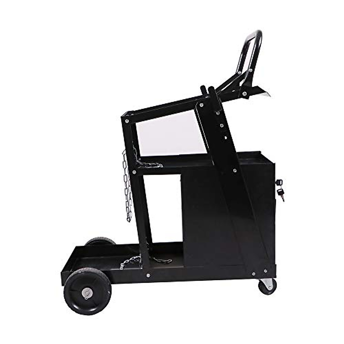 aHUMANs Welding Drawer Welder Cart Plasma Cutter Tank Storage 4 Drawer Cabinet