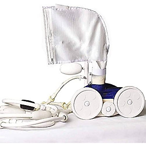 Pool Spa Part Nylon Mesh Pool Cleaner All Purpose Bag Fits Polaris 280, 480 Pool Cleaner Zippered All Purpose K13 K16(2 Pack)