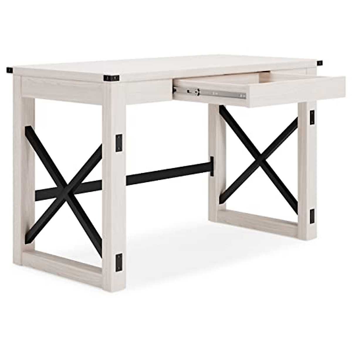 Signature Design by Ashley Bayflynn 48" Home Office Desk, Whitewash