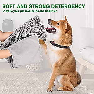 SANBRAGE Dog Shammy Towel (1 Pack), High Water Absorption, Chenille Fabric, Pocket Design, Quick Drying, Machine Washable