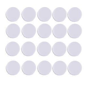 100Pcs Plastic Ring Boxes Toy Rattle Box Baby Toy Squeakers Bell Rattle Insert Rattle Replacement for Baby Pet Dog ( 15MM )
