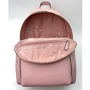 Kate Spade New York Liela Pebbled Leather Medium Dome Backpack (Rose Smoke)