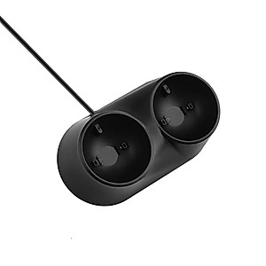 for PS4 VR Controller Charger, Dual Charger Dock Charging Station Stand Charging Dock for PlayStation PS4 VR Move Motion Controllers