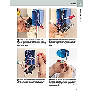 Ultimate Guide: Wiring, 8th Updated Edition (Creative Homeowner) DIY Home Electrical Installations & Repairs from New Switches to Indoor & Outdoor Lighting with Step-by-Step Photos (Ultimate Guides)
