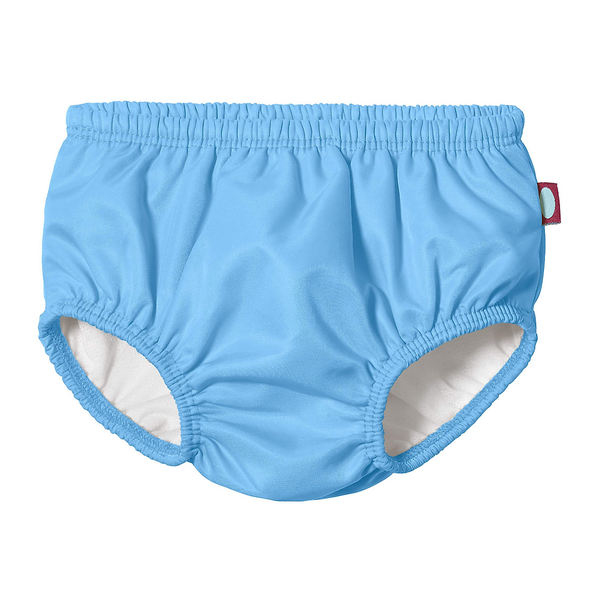 Made in USA Baby Girls and Boys Swim Diaper Cover Reusable Leakproof for Swimming Pool Lessons Beach, Bright Light Blue, 3T