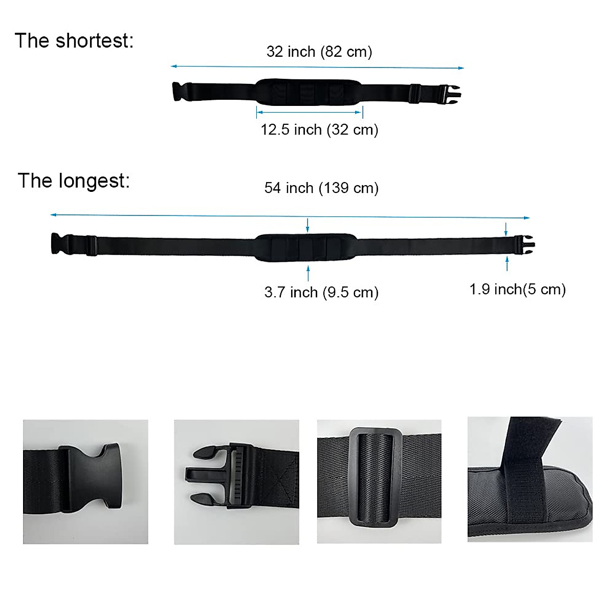 Oiloda Car Seat Carrying Shoulder Strap Car Seat Travel Belt Car seat Strap Adjustable Shoulder Infant Carrier Transfer Belt for Parent