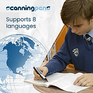 C Pen Text to Speech LingoPen - OCR Scanning Device for Reading, Literacy & Learning | 20+ Built in Dictionaries | Assistive Tool for Dyslexia & Learning Differences | Tests, Meetings, Language Study