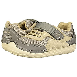 Stride Rite baby boys Soft Motion Rhett Athletic Sneaker, Tan, 5 Wide Toddler US