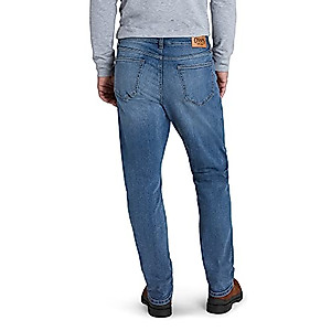 Chaps Men's Relaxed Fit Jeans - Comfort Stretch Denim Jeans - Classic Fit Jeans for Men, Size 36W x 32L, Armour Wash