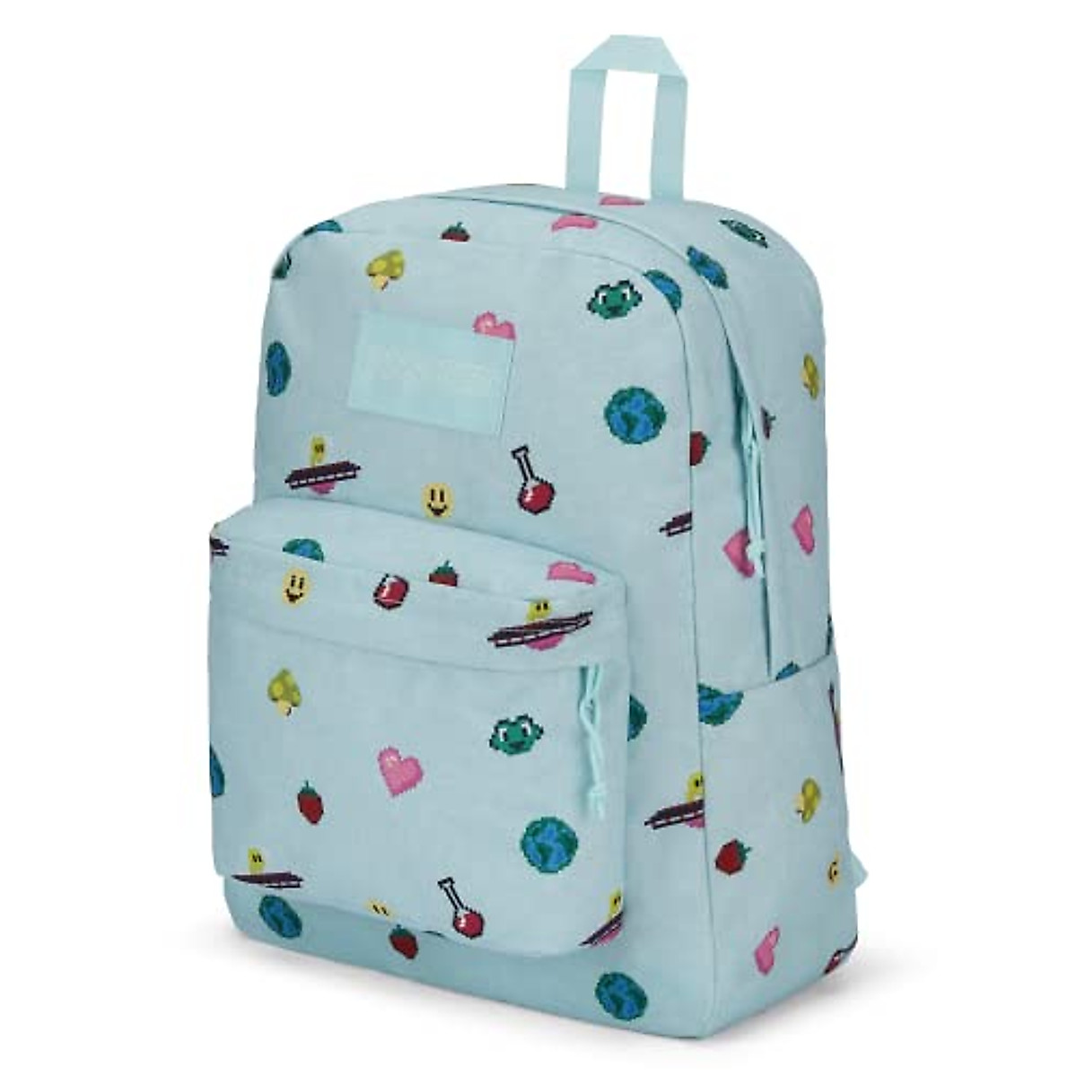 JanSport SuperBreak Backpack - Durable, Lightweight Premium Backpack - Pixel Party