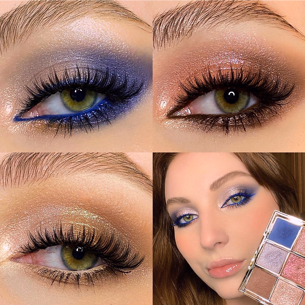 CATKIN Eyeshadow Palettes Sparkly Eyeshadow Matte and Glitter Makeup Matte Shimmer Highly Pigmented Makeup Palettes Eye shadow 9 Colors Neutral Cosmetic Eye Shadows