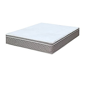 Nutan, 10-Inch Meduim Plush Eurotop Pillowtop Innerspring Mattress, Full XL