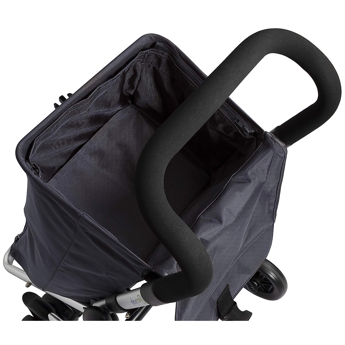 Playmarket Playcare Folding Shopping Cart with Swivel Wheels, Gris Marengo