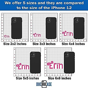 Hot Pink Custom Name Sticker Personalized Name Princess Queen Crown Die-Cut Decals Waterproof Vinyl Stickers for Water Bottle Tumbler Phone Case Cars Laptops Gifts Accessories Decal Gifts Ideas Girls