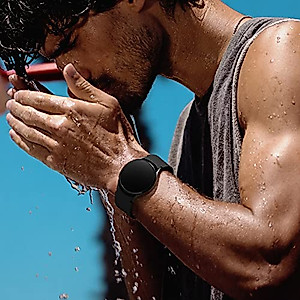 Lerobo 5 Pack No Gap Bands Compatible with Galaxy Watch 6/5/4 Band/Watch 5 Pro Band/Galaxy Watch 4 Band,20mm Soft Silicone Sport Strap for Samsung Watch 5&4 Bands/Watch 4 Classic Bands Women Men