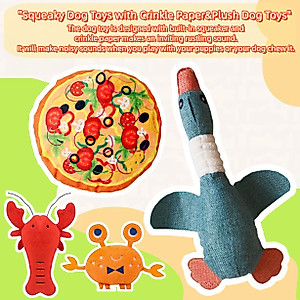 SOCOWVAKA Puppy Discovery Series-26 Pack Puppy Teething Toys Set Interactive Dog Toys,Squeaky Dog Toys, Dog Rope Toy, Ball,Dog Toys for Boredom,Dog Chew Toys,Interaction and Training,Enhance Feelings