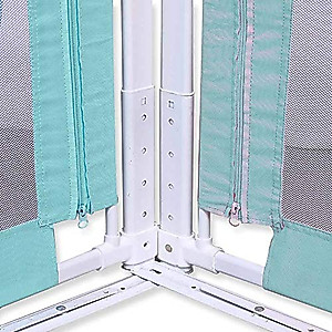 XJJUN Bed Rail Vertical Lift Height Adjustable Suitable for Children Bed Bezel Safety Big Bed Bumper,2 Colours (Color : Purple, Size : 180x75-85cm)