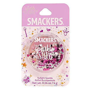 Lip Smacker Sparkle & Shine Cream Powder, Twlight Sparkle, 0.14 Ounce, Highlighter, Blush, Eyeshadow