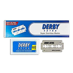 Derby Extra Double Razor Blades, 200 Count