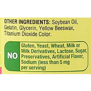 Spring Valley Biotin 10,000 mcg, 2 Bottles of 120 Softgels (2 Pack)