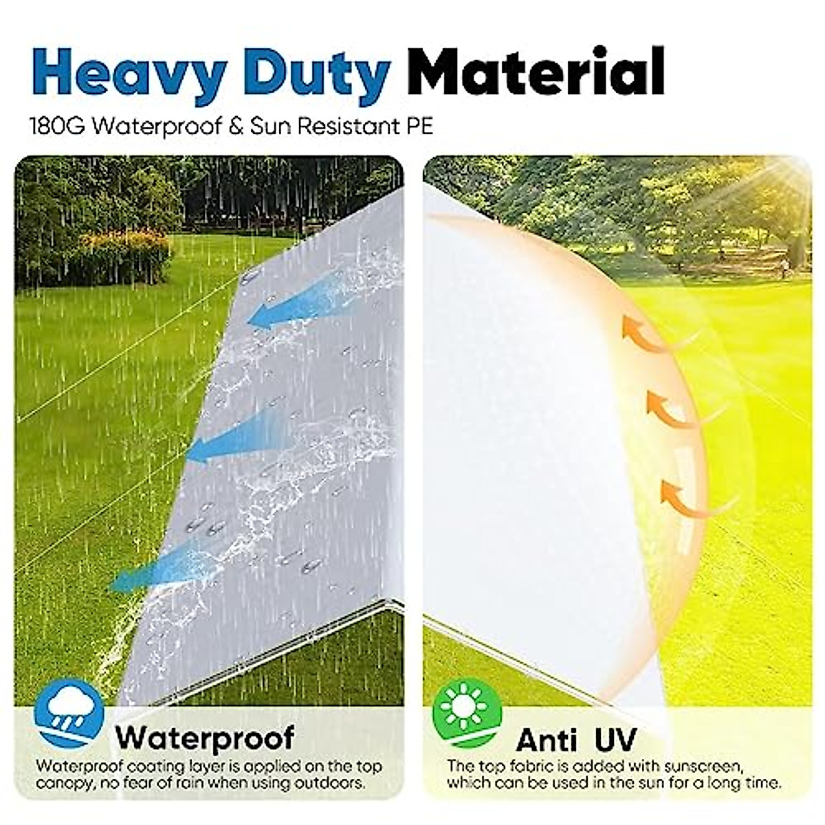 Quictent 10'X20' Heavy Duty Carport Car Canopy Party Tent Boat Shelter