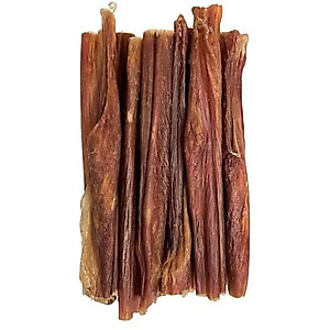 Best Dog Chews Beef Bladder Sticks 100% Naturally Delicious Dog Treat for All Breed Sizes Dogs and Puppies Single Ingredient - Best Long Lasting Dog Chew Dental Treats-Rawhide Free 6 inch (12 Count)