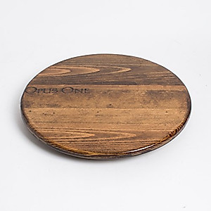 Opus One Crate Lazy Susan by Alpine Wine Design, Provincial Finish