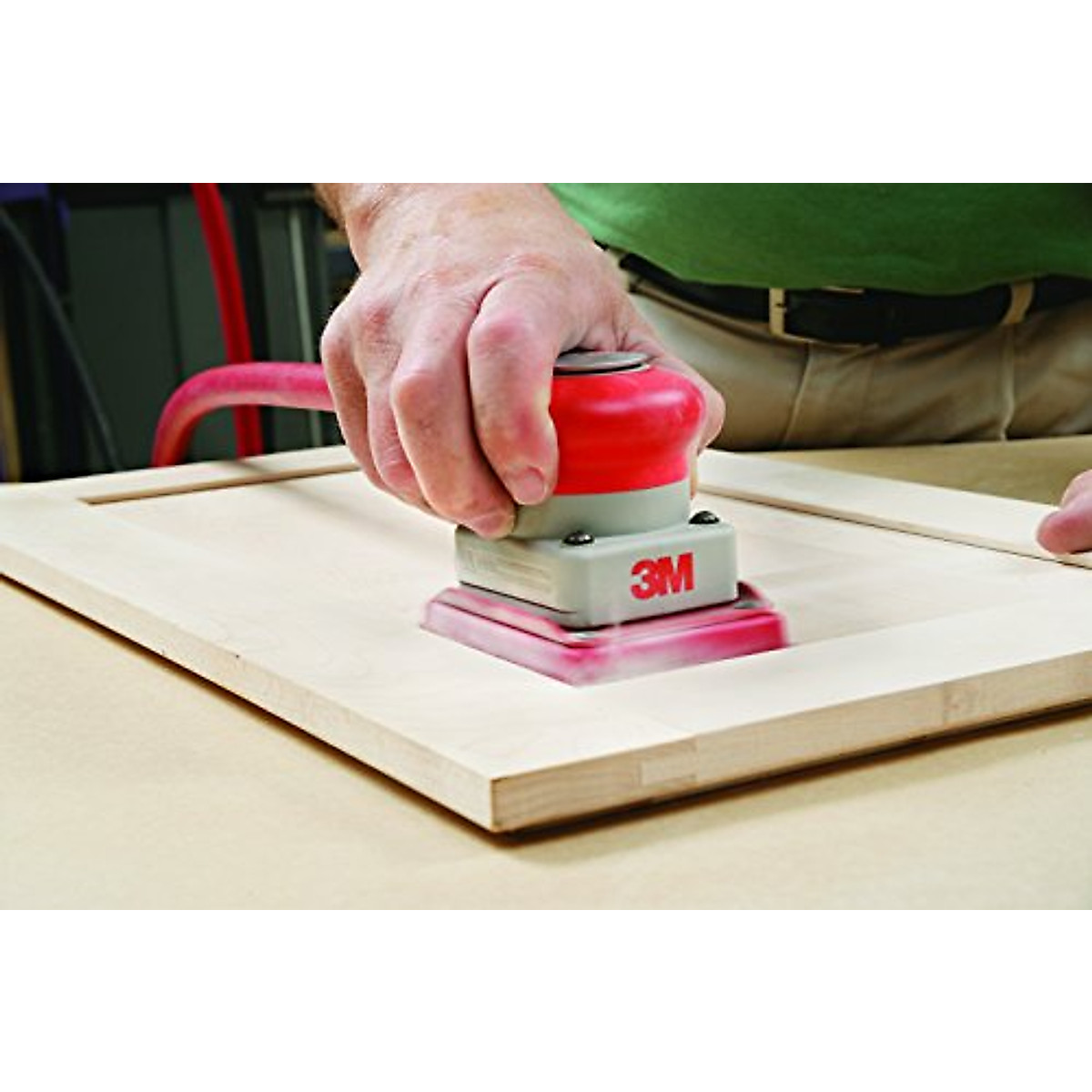 Cubitron 3M Non-Vacuum Orbital Sander 20331, 3 in x 4 in, 1/8 in Orbit, 10,000 Max OPM, 1 per case