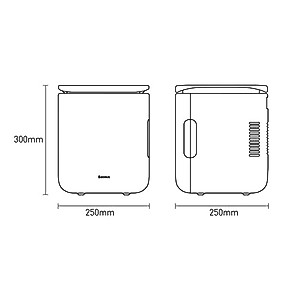 HESNDxbx Mini Fridge Household Small Milk Refrigerator Black Refrigerators for Home Mini Fridge 220v Drinks Freezer Electric Cooler Room Refri