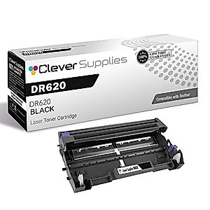 CS Compatible Toner Cartridge Replacement for Brother DR620 DR620 Black DCP-8050DN DCP-8080DN DCP-8085DN HL-5340D HL-5350DN HL-5350DNLT HL-5370DW Toner Cartridge Black