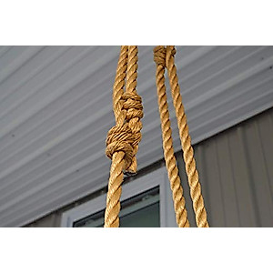 A&L Furniture 10' Rope Kit for Amish-Made Swings and Swing Beds, Fits Up to 10' Ceiling