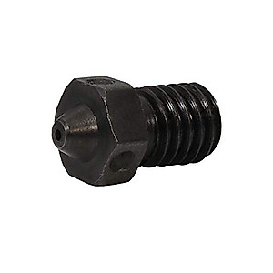 1piece Hardened Steel Nozzle M6 Thread Nozzle 0.8mm for 1.75mm V6 Hotend Prusa i3 MK3 MK2 Printing PEI PEEK or Carbon Fiber Filament use (0.8mm)