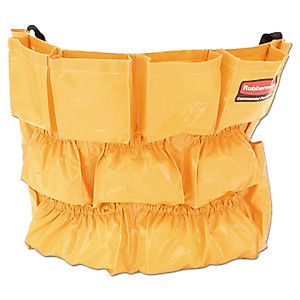 Rubbermaid Commercial 264200YW Brute Caddy Bag 12 Pockets Yellow