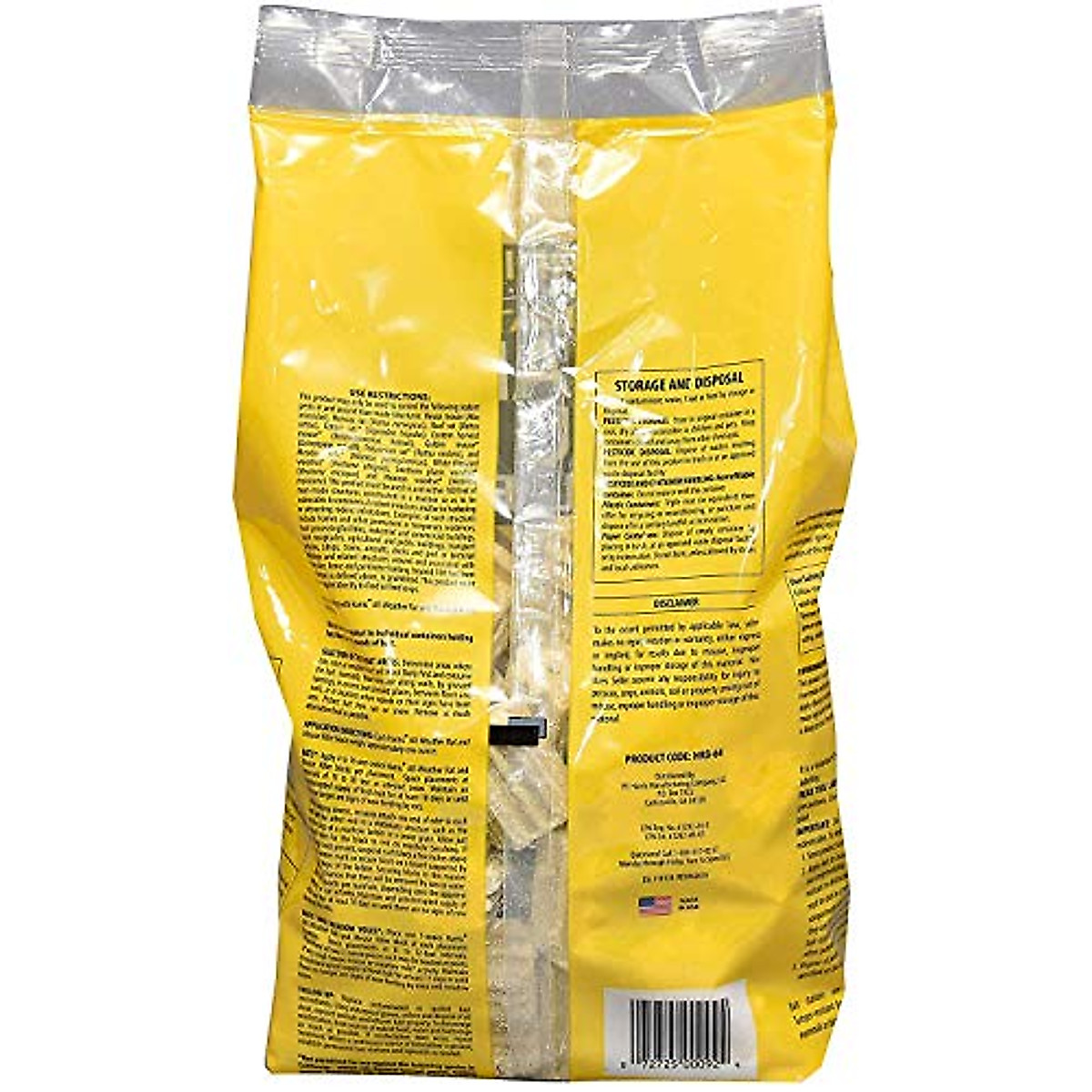 Harris Rat & Mouse Killer, 64 Pack Bait Bars