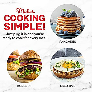 DASH Mini Maker Waffle Maker + Griddle, 2-Pack Griddle + Waffle Iron - Aqua